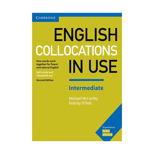 خرید کتاب English collocations in use intermediate وزیری - گلاسه - واژگان